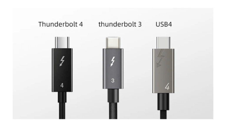 What's the difference between Thunderbolt 4, Thunderbolt 3, USB 4, and ...