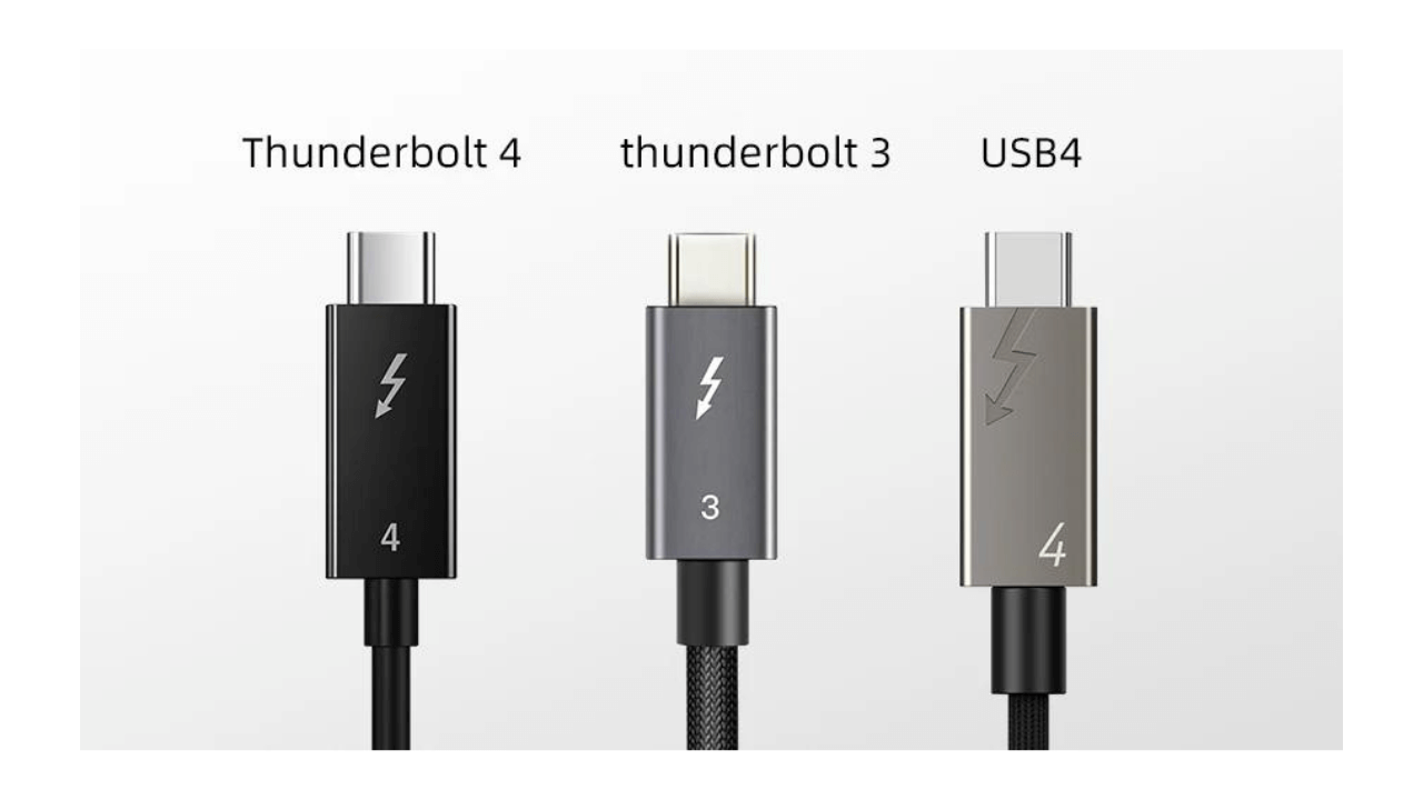 What's the difference between Thunderbolt 4, Thunderbolt 3, USB 4, and ...