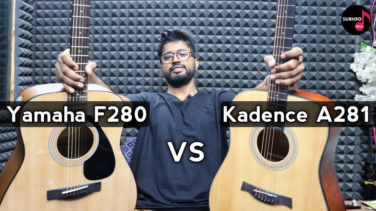 Kadence A281 vs Yamaha F280: Which Acoustic Guitar is Better?