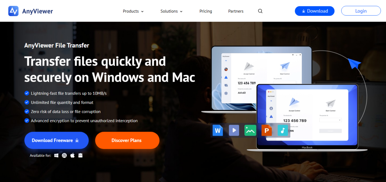 Simple and Secure File Transfer with AnyViewer